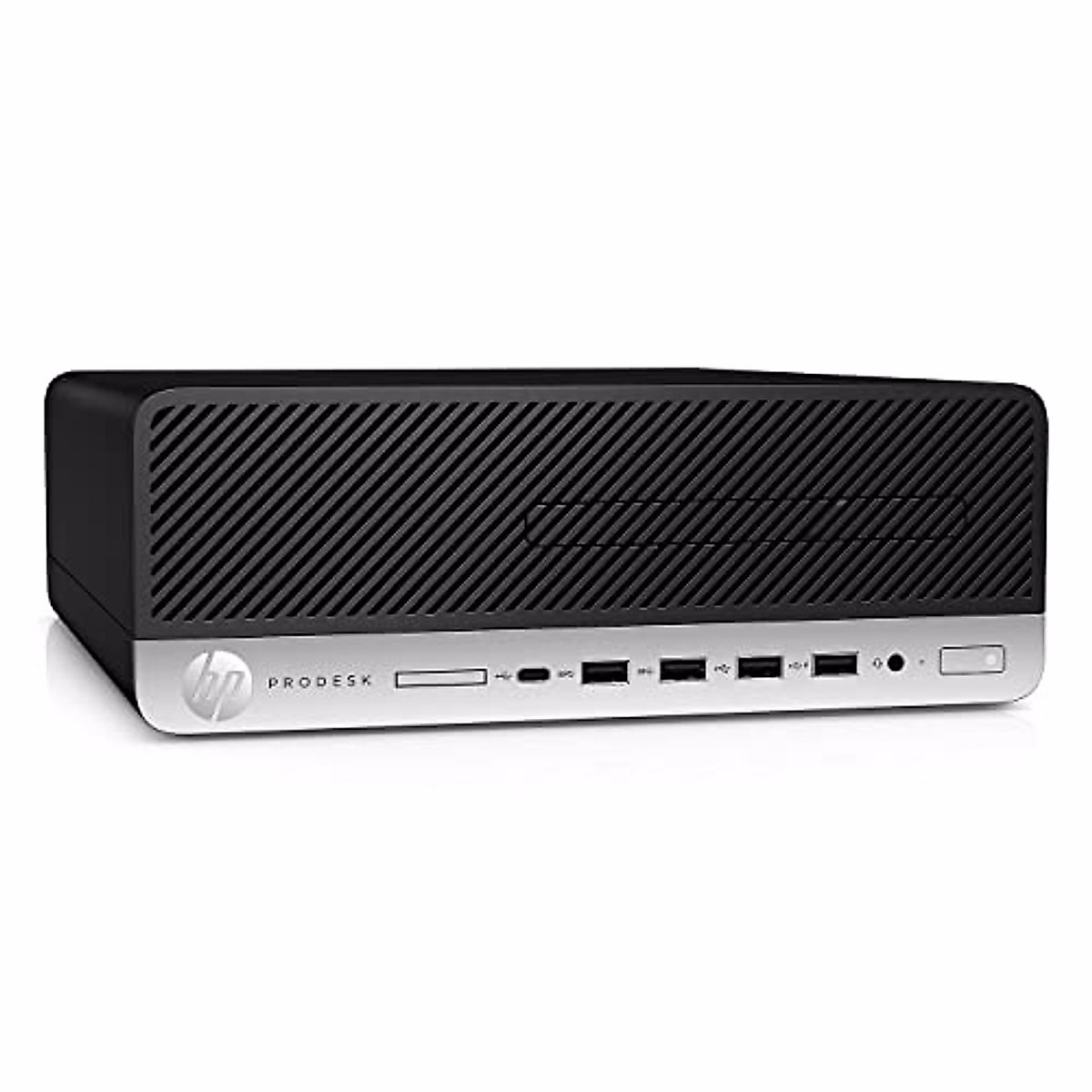 HP 600 G4 SFF Desktop Intel i7-8700 UP to 4.60GHz 32GB DDR4 New 512GB NVMe SSD Built-in AX210 Wi-Fi 6E BT Dual Monitor Support Wireless Keyboard and Mouse Win11 Pro (Renewed)