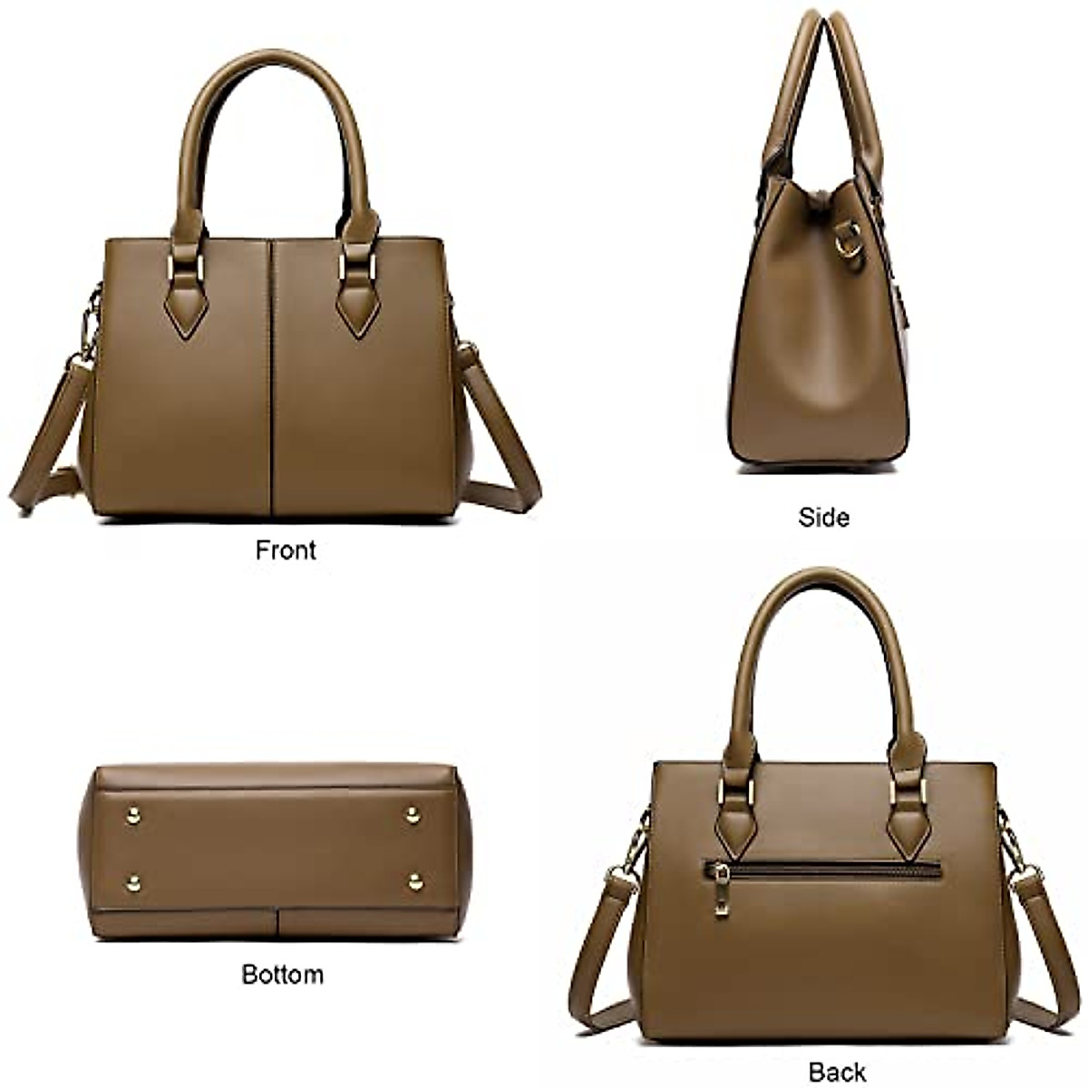 Purses and Handbags for Women Satchel Fashion Ladies Top Handle Shoulder Tote Bags