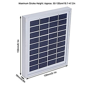 plplaaoo Solar Fountain Pump,Solar Fountain Pump for Bird Bath,Solar Water Pump Kit for Bird Bath Ponds Garden,Solar Powered Water Pump with Panel Water Pump for Outdoor Fountain