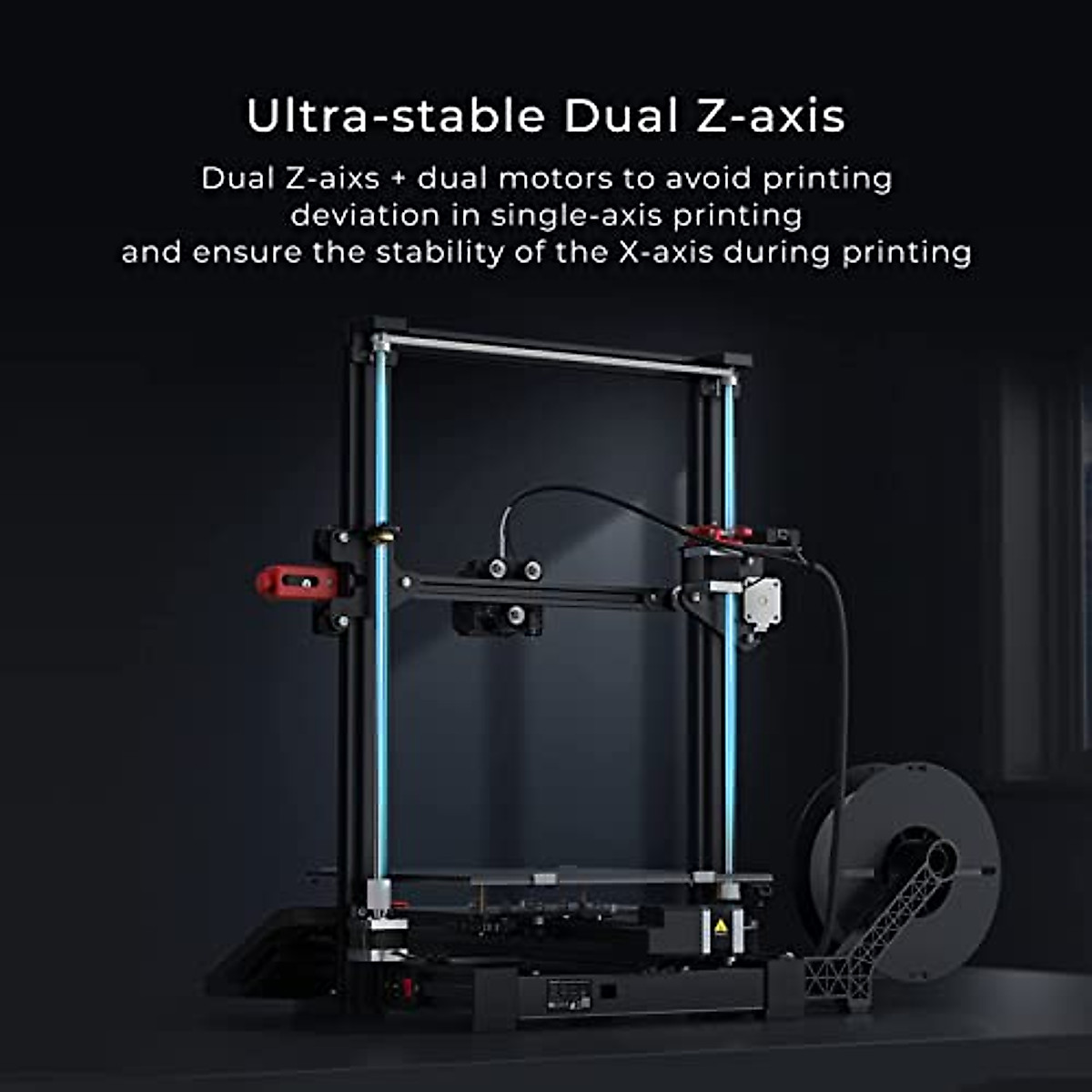 Creality Ender 3 Max Neo 3D Printer, CR Touch Auto Leveling Bed Dual Z-Axis Full-metal Extruder Ender 3D Printer Large Print Size 11.8x11.8x12.6in