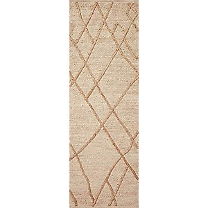 Loloi II Bodhi Collection BOD-05 Natural/Natural, Contemporary 3'-6" x 5'-6" Accent Rug