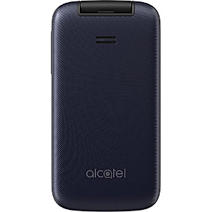 Alcatel Go Flip 4 4056W 4GB (T-Mobile only) Flip Phone - For Senior Easy Use (Renewed)