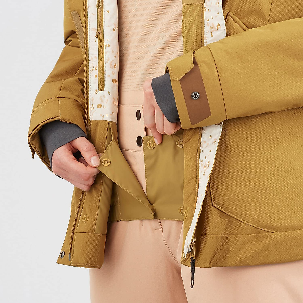 Salomon Women's Standard Snow Rebel JKT W, Cumin, S