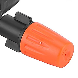 Misting Nozzle, Misting Spray Nozzle Good Sealing Performance Light Weight Fall‑Proof Easy to Install ABS for Lawns for Terraces for Agriculture for Gardens