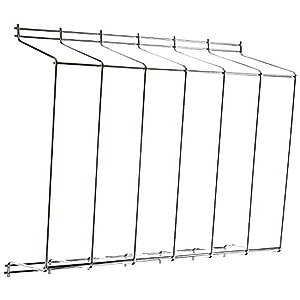 Morris Products Emergency Exit Light Wire Guard – Heavy 8 Gauge Steel Shaped Wire Cage – Mounts on Wall - 13.50” x 15.00” x 6.000”, 5-Pack,73095
