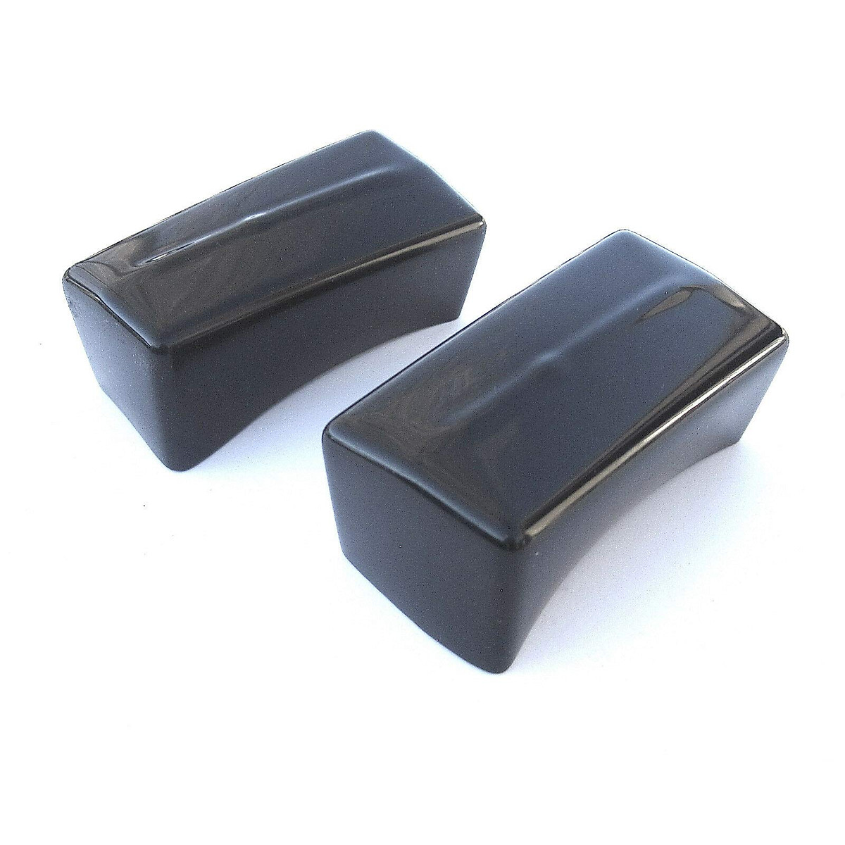 4 Pack 2x4 Wood Post End Cap Leg Cover Floor Protector Stud Rack Rubber Black