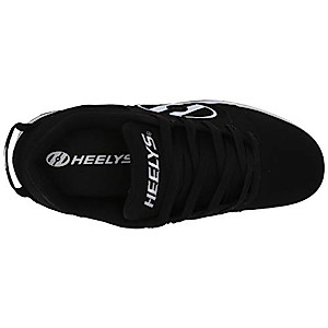 Heelys Men's Voyager Tennis Shoe, Balck/White, 11 M US