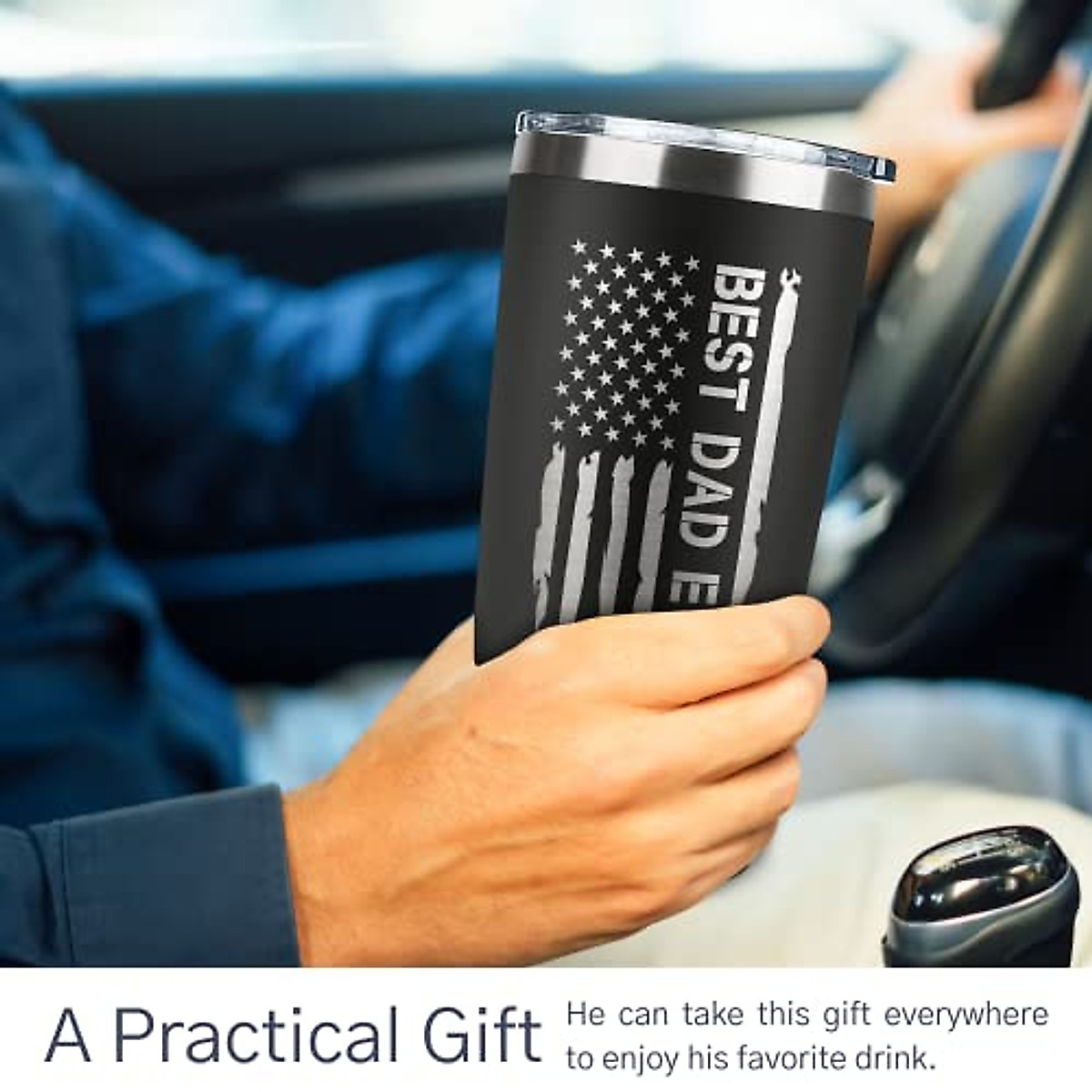 Gifts for Dad from Daughter, Son - Dad Gifts - Dad Christmas Gifts from Daughter, Christmas Gifts for Dads, Christmas Presents for Dad, Christmas for Dad - Birthday Gifts for Dad - 20 Oz Tumbler