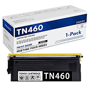 NIRE TN460 Toner Compatible TN-460 Cartridge Replacement for Brother DCP-1200 DCP-1400 HL-1230 HL-1240 HL-1250 HL-1270N HL1430 HL-1435 HL-1440 HL-1450 HL-1470N MFC-8300 Printer (1-Pack,Black )