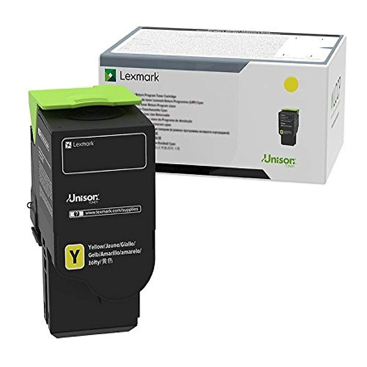 Lexmark C241XY0 Yellow Extra High Yield Return Program Cartridge Toner