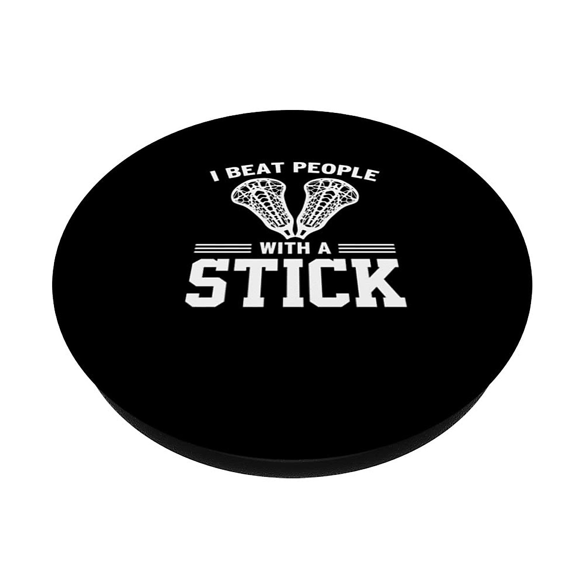 I Beat People With A Stick PopSockets Swappable PopGrip