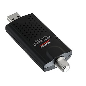 HAUPPAUGE WinTV-DualHD Dual USB 2.0 HD TV Tuner for Windows PC 1595,Black