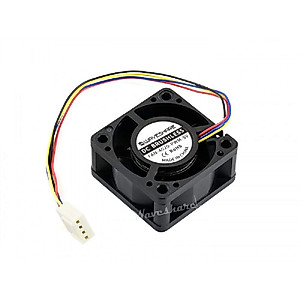 2 Pack Fan-4020-PWM-5V for Jetson Nano Developer Kit and B01 Version, Dedicated DC 5V Cooling Fan Brushless Fan 4PIN Reverse-Proof Connector PWM Speed Adjustment Strong Cooling Air 40mm×40mm×20mm