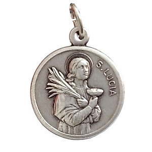 I G J Saint Lucy Medal - Protector of Eyesight