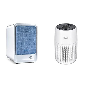 LEVOIT Air Purifiers for Bedroom Home, Blue & Air Purifiers for Bedroom Home, HEPA Filter Cleaner, White