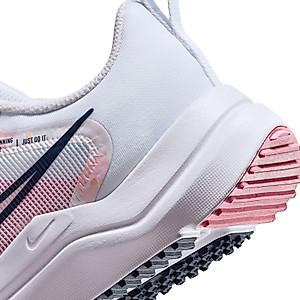 Nike Women's Sneaker Shoes, White/Midnight Navy-Pearl Pink-Football Grey-Coral Chalk, 40 EU