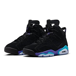 Jordan Men's Air 6 Retro Aqua Black/Bright Concord-Aquatone (CT8529 004) - 11