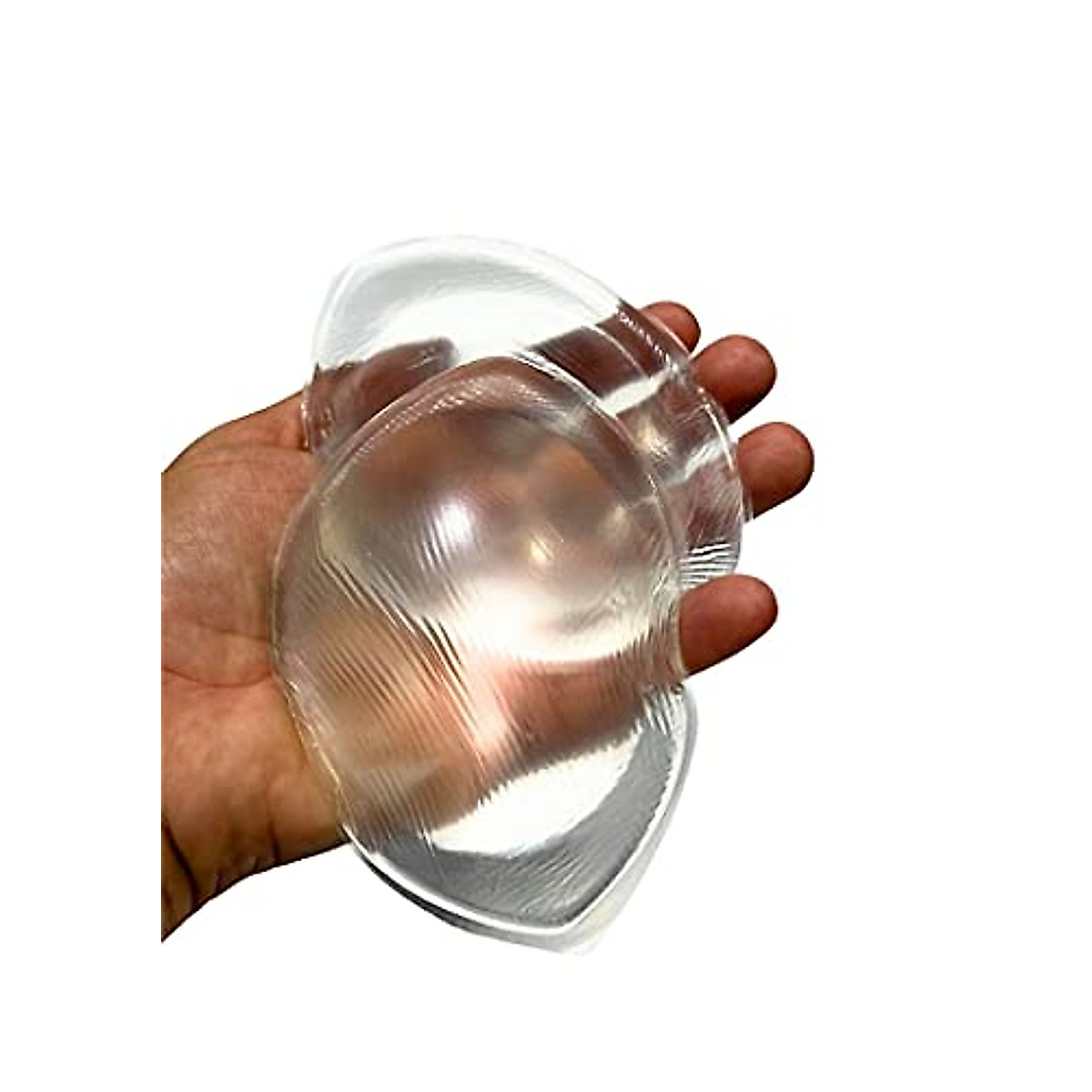 CABA Silicone Gel Bra Inserts Push Up Breast Cups - Cleavage Enhancers pads (Large)