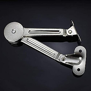 2 Packs [Upgraded] Qrity Cabinet Cupborad Furniture Door Lift Stay Support Hinge Damper - Support Up to 20KG - Opening Angle 75°/90°/110° - Come with Hex Key
