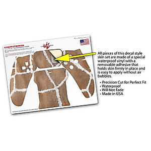 WraptorSkinz Skin Wrap compatible with Sony PS5 DualSense Controller Giraffe 02 (CONTROLLER NOT INCLUDED)