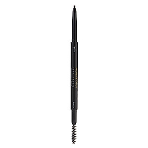 Arches & Halos Micro Defining Brow Pencil - Get Fuller and More Defined Brows - Long-Lasting, Smudge Proof, Rich Color - Dual Ended Pencil with Brush - Vegan and Cruelty Free - Dark Brown - 0.03 oz