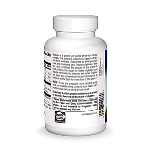 Planetary Herbals Triphala Internal Cleanser 1000mg for GI Tract Wellness - 180 Tablets