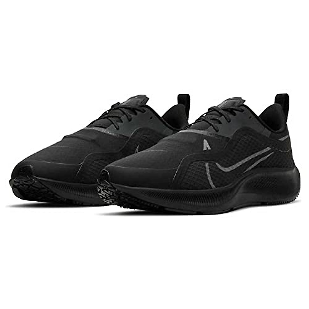 Nike Air Zoom Pegasus 37 Shield Mens Running Trainers CQ7935 Sneakers Shoes (UK 7 US 8 EU 41, Black Anthracite 001)