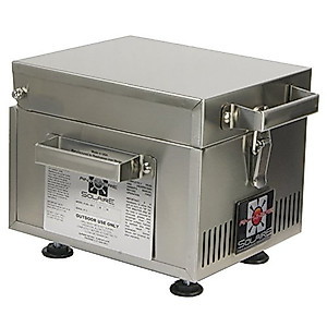 Solaire SOL-IR8A Anywhere Mini Personal Infrared Propane Gas Grill, Stainless Steel