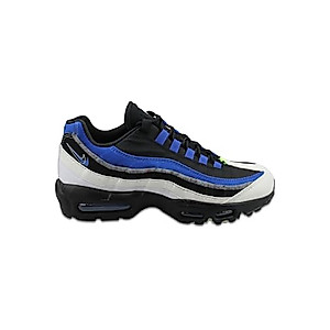 Nike Mens Air Max 95 Running Shoes, Black/White-Game Royal-Sail, 10 M US