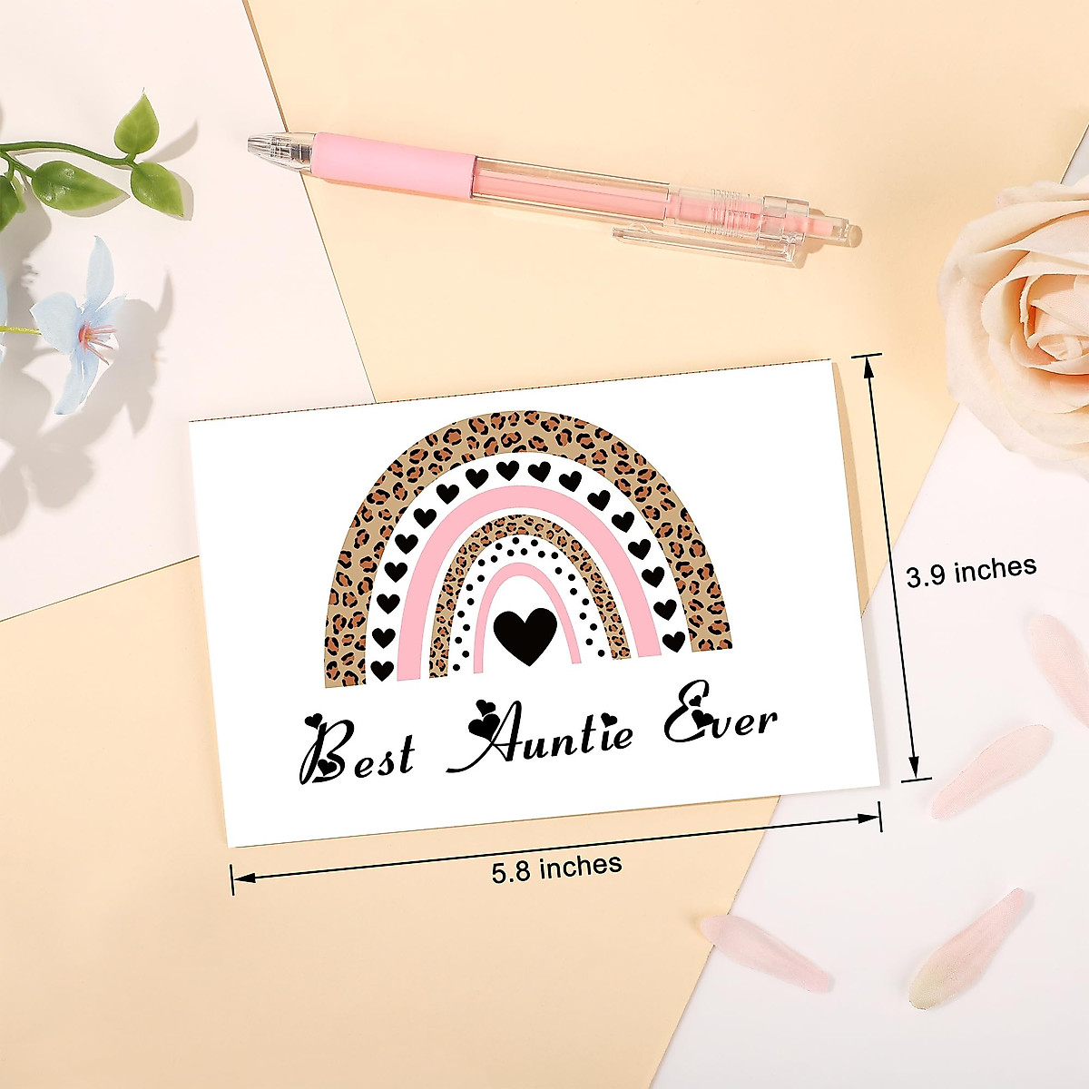 Aunt Auntie Gifts Gift Ideas from Niece, Birthday Gifts for Aunt Auntie, Best Aunt Auntie Gifts, Mothers Day Thanksgiving Christmas Unique Gifts for Aunt Auntie Basket Set of 5