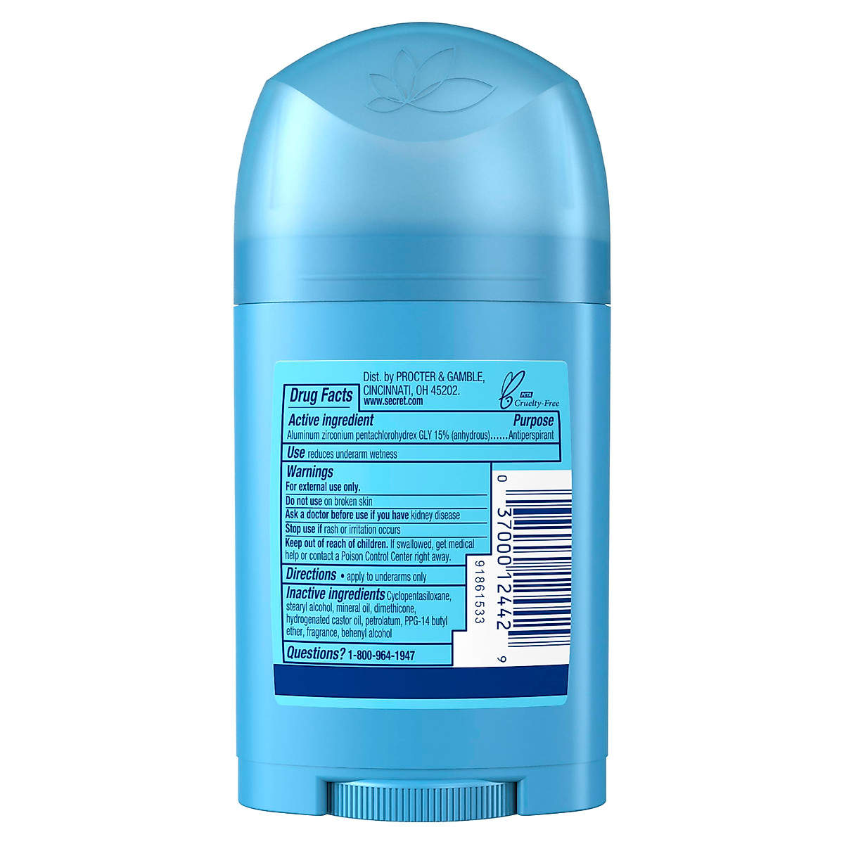 Secret Anti-Perspirant Deodorant Wide Solid Powder Fresh, 1.7 Ounce (Pack of 3)