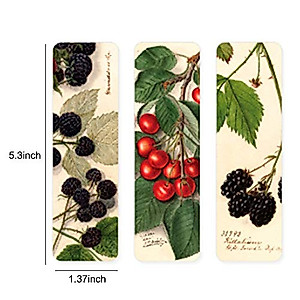 28 Sheet Fruit Style Book Mark Vintage Bookmark for Book Reading Page Paper Bookmark
