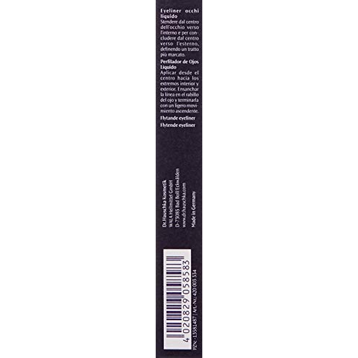 Dr. Hauschka Liquid Eyeliner, Black