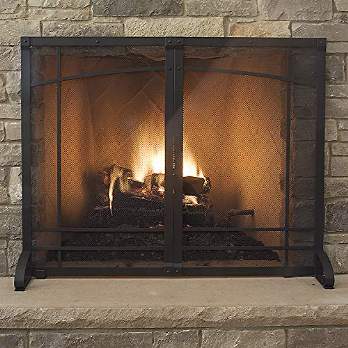 Pleasant Hearth Amherst Fireplace Screen