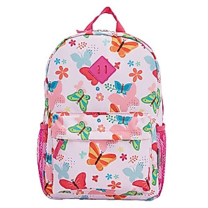 Travelers Club 5 Piece Kids' Luggage Set, Butterfly