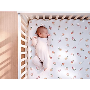 Premium Girls Crib Sheet Set - 2 Pack | Ultra-Soft Bedding for Crib Mattress and Toddler Beds | Girls Comfort and Elegance by Max&So…