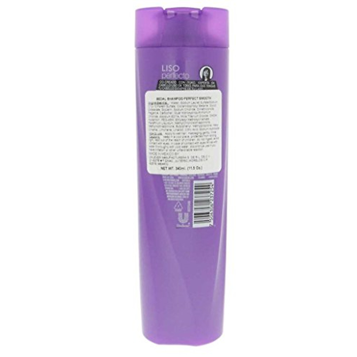 Sedal Perfect Smoothness Shampoo 340ml - Sedal Liso Perfecto Champu (Pack of 1)