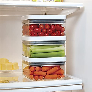 Copco Food and Organization Storage Container with Airtight Lid, 1.2-Quart, Clear