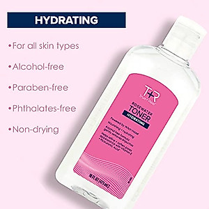 True+Real Rose Water Hydrating Toner, 16 oz