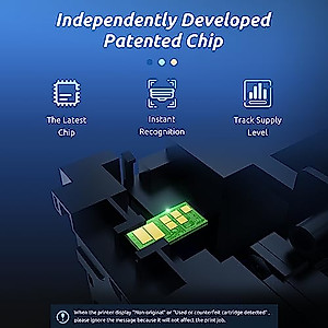 INK E-SALE Compatible Toner Cartridge Replacement for 057 CRG-057 Toner, for use with MF445dw MF448dw LBP226dw LBP227dw LBP228dw MF449dw MF445 LBP226 LBP227 Ink Printer, 1 Pack (with CHIP)