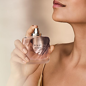 Estée Lauder Beautiful Magnolia L'Eau Eau de Toilette Spray with Notes of Lavender, Magnolia, Rose & Amber | Women's Perfume, Travel Spray, 0.34 Fl Oz