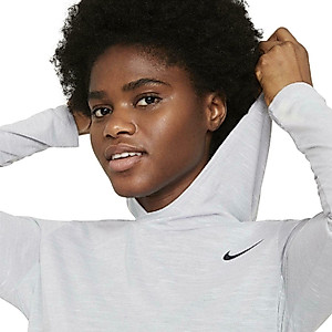 Nike Women's Legend Veneer Hoodie (Small, Smoke Grey)