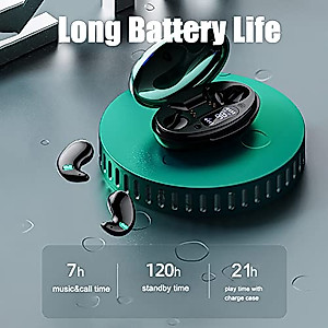 ESSONIO Bluetooth Headphones Sleeping Earbuds Invisible Earbuds Noise Cancelling Earbuds Headphones Bluetooth for Side Sleepers Side Sleeping