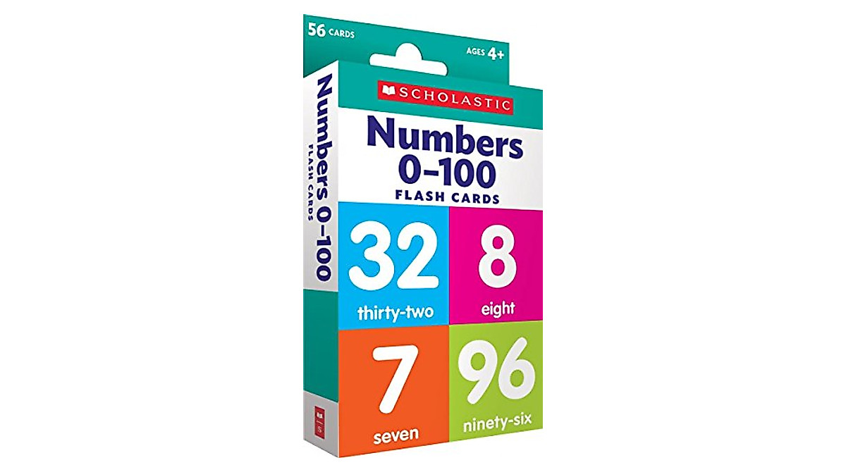 Teach Numbers 0-100 | Scholastic Math Flash Cards for Kids