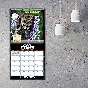 2021 Cat Wars 16-Month Wall Calendar