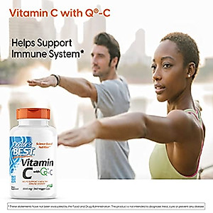 Doctor's Best Vitamin C with Quali-C 1000 mg, Healthy Immune System, 360 Count (Pack of 1)