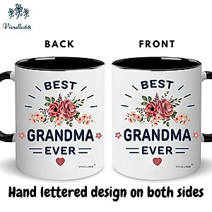 Christmas Gifts For Grandparents Mug Set, Present Grandma Grandpa Cups, Gifts Ideas From Grandkids, Grandchildren, New Grandparent Announcement Christmas Valentine Birthday, Baby Reveal for Nana Papa