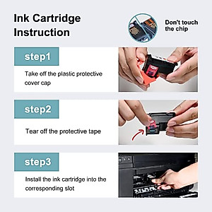 ActualColor C 245XL Ink Cartridge Remanufactured Ink Cartridge Replacement for Canon PG-245XL 245 XL Black for Pixma TR4520 MX492 MG2522 MX490 TS3122 TS202 TS3322 MG2525 MG2520 MG3022 TR4522 Printer