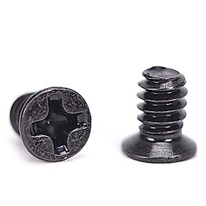 100PCS 3.5" Hard Drive Tray for Computer Chassis Hard Disk Black Screw for Computer Chassis Hard Disk Screw for PC SCRW-041450