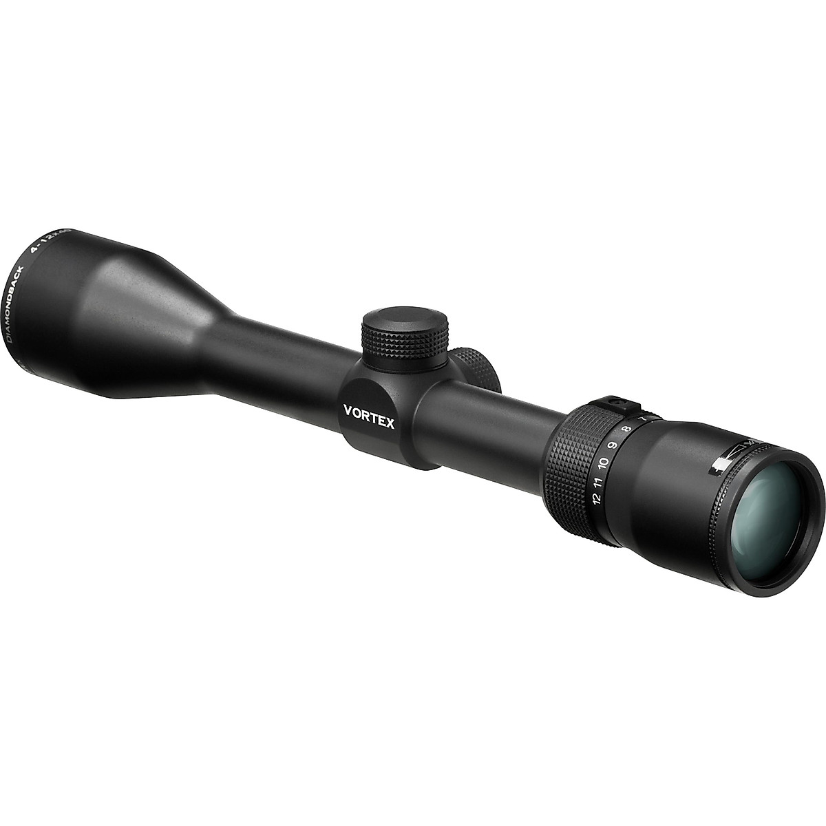 Vortex Optics Diamondback 4-12x40 Second Focal Plane Riflescope - Dead-Hold BDC Reticle (MOA) , Black